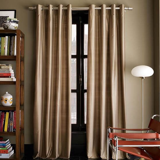 Windows curtains style decoation