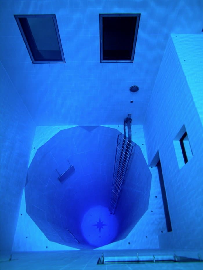 The deepest indoor swimming pool in the world - Interior Design, Design ...
