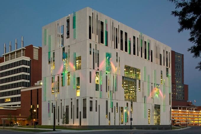 Striking Building for the New Chiller Plant for Ohio State University ...